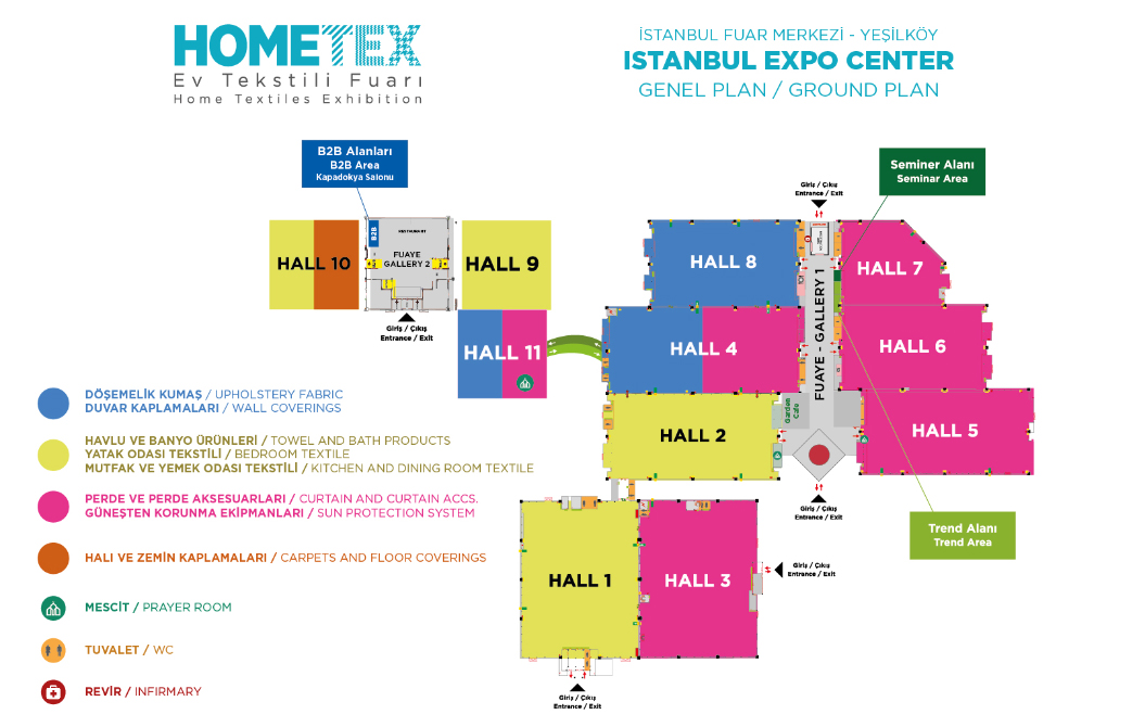 Exhibition Area | Hometex